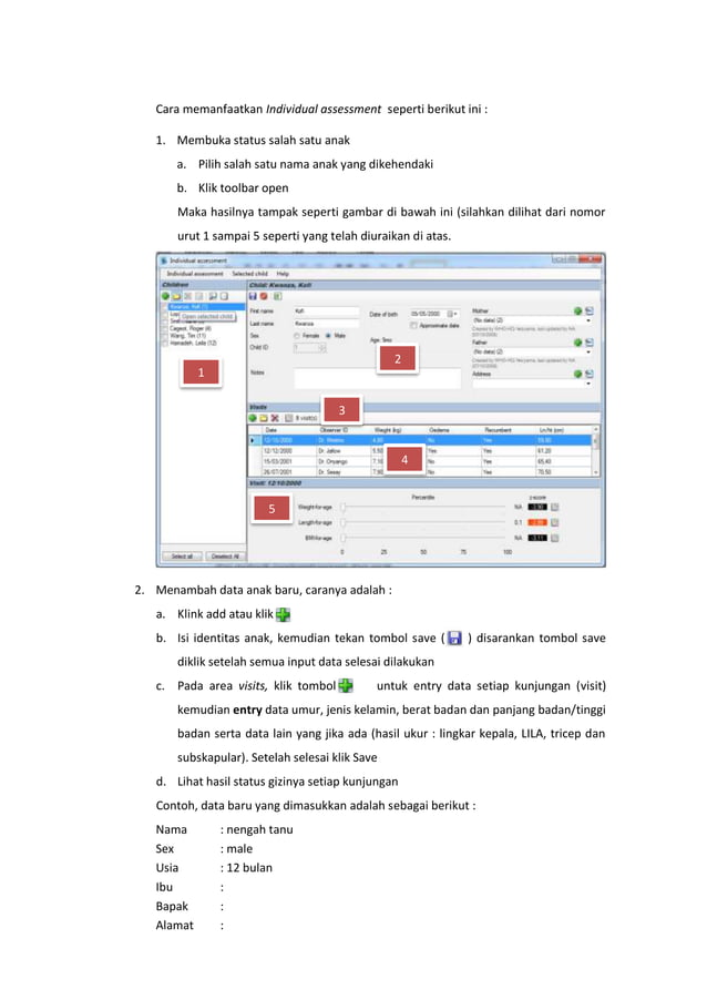 Modul who penilaian status gizi | PDF