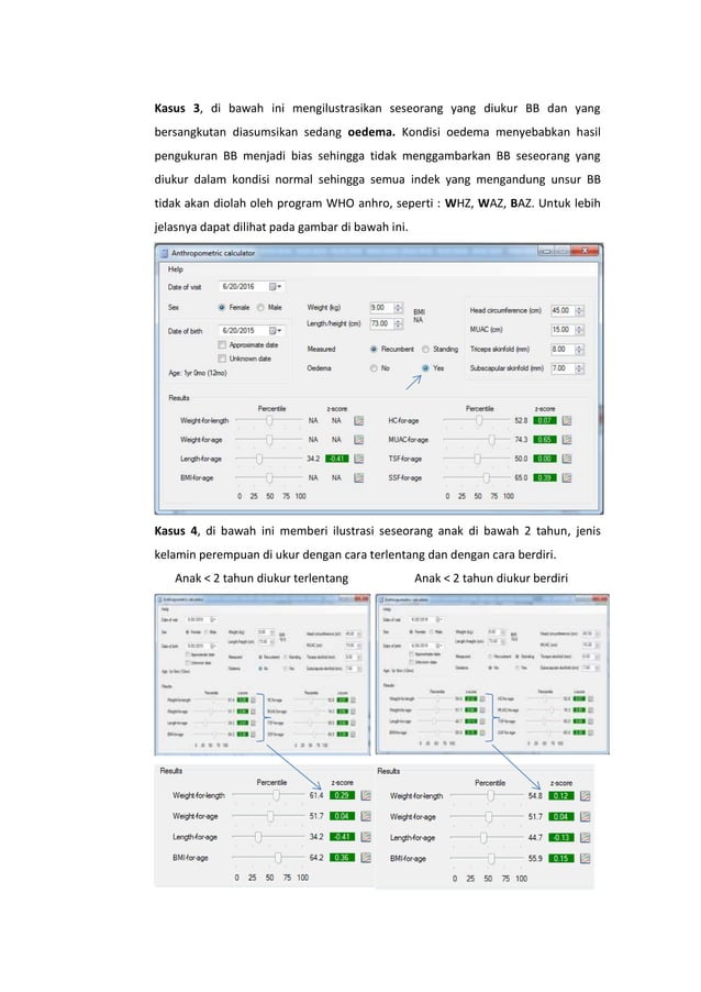 Modul who penilaian status gizi | PDF