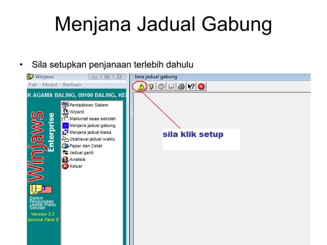 MODUL install sofware Jadual WINJAWS.pptx