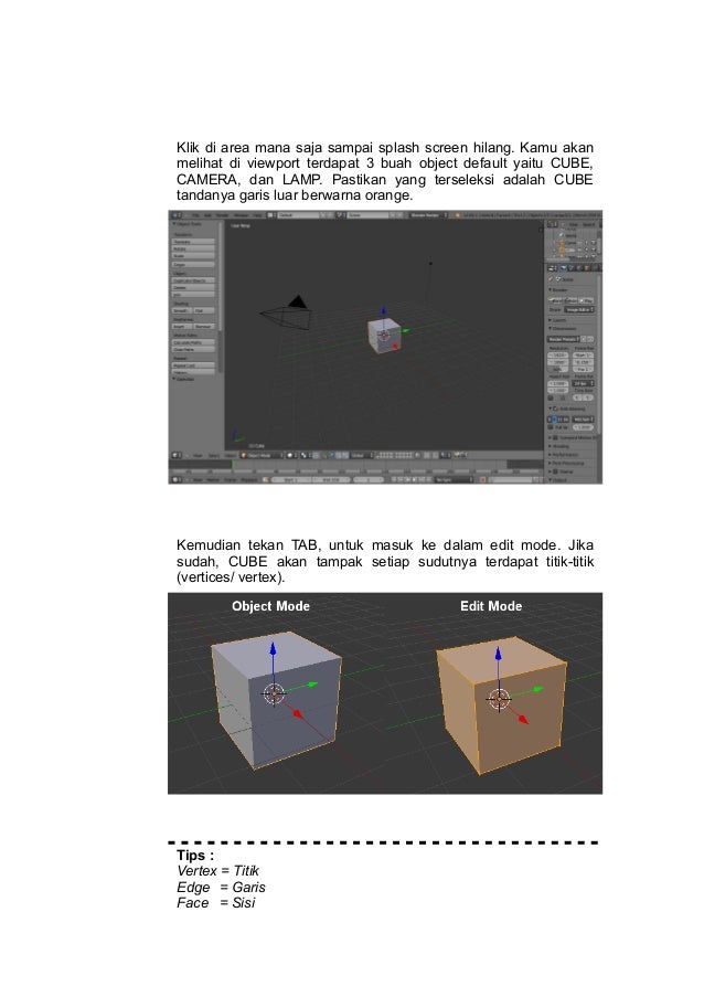 Modul workshop Blender di UNP Kediri [2013 03.16]