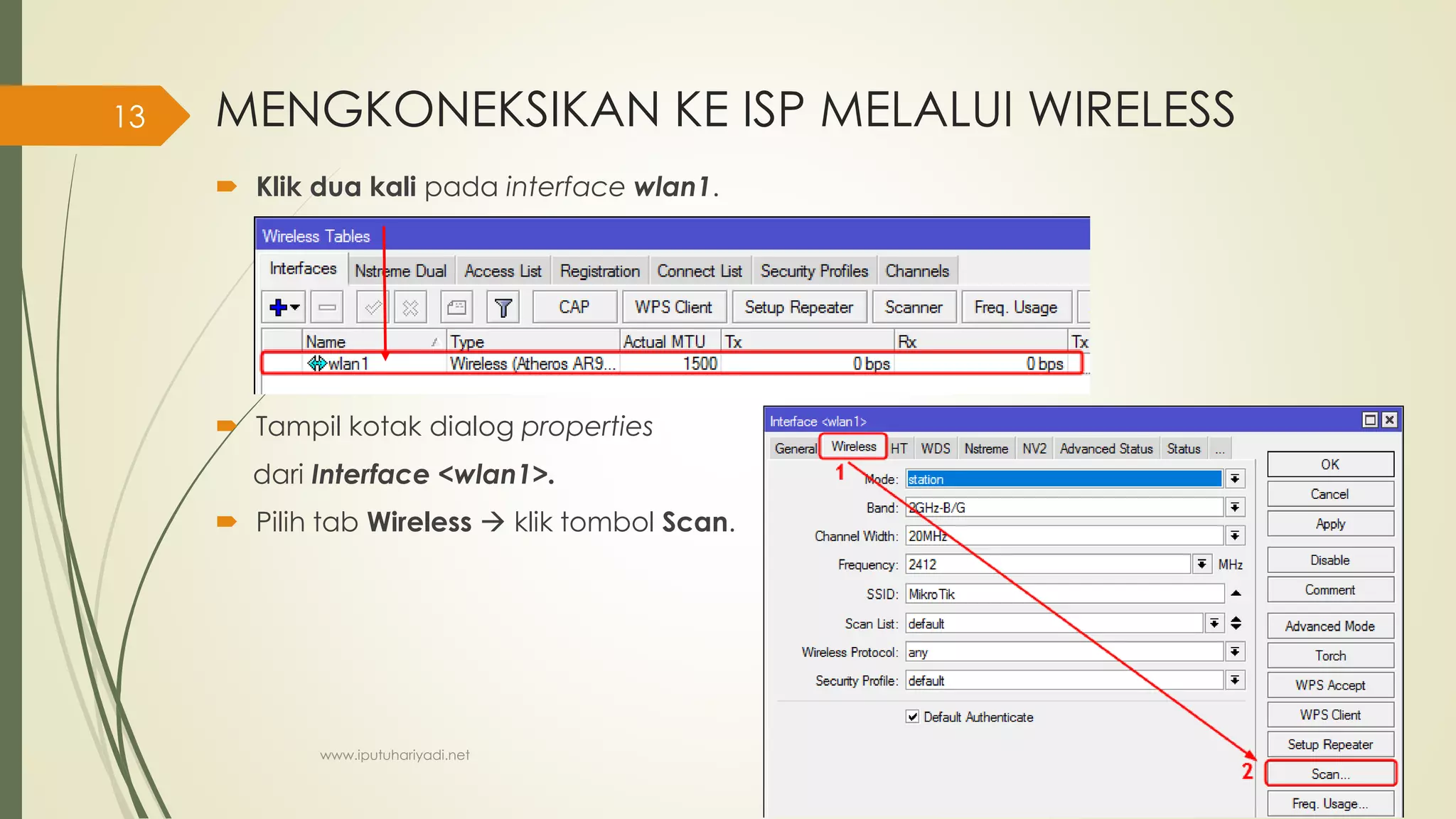 Modul Workshop MikroTik Internet Connection Sharing (ICS), Hotspot dan Virtual Private Network ...