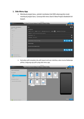 Membuat aplikasi quiz android dengan Intel XDK | PDF