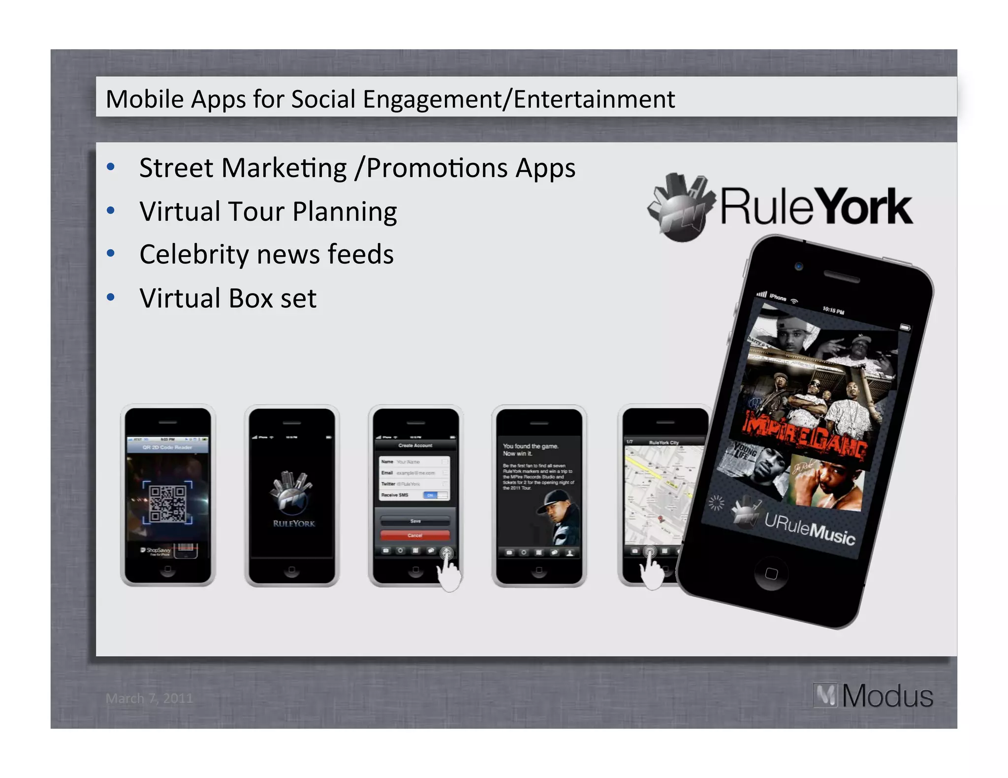 Modus Create Corporate Capabilities | PPT