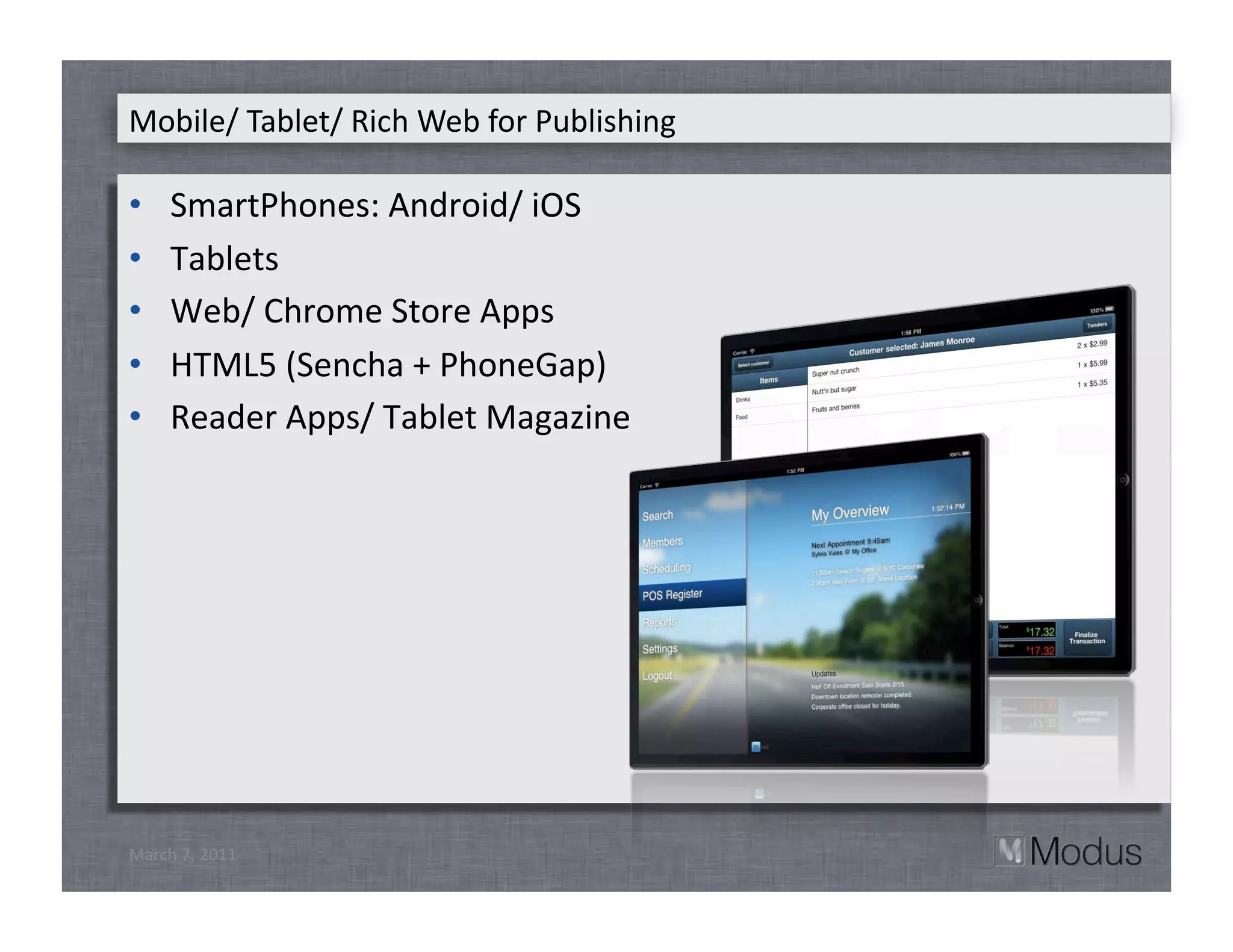 Modus Create Corporate Capabilities | PPT