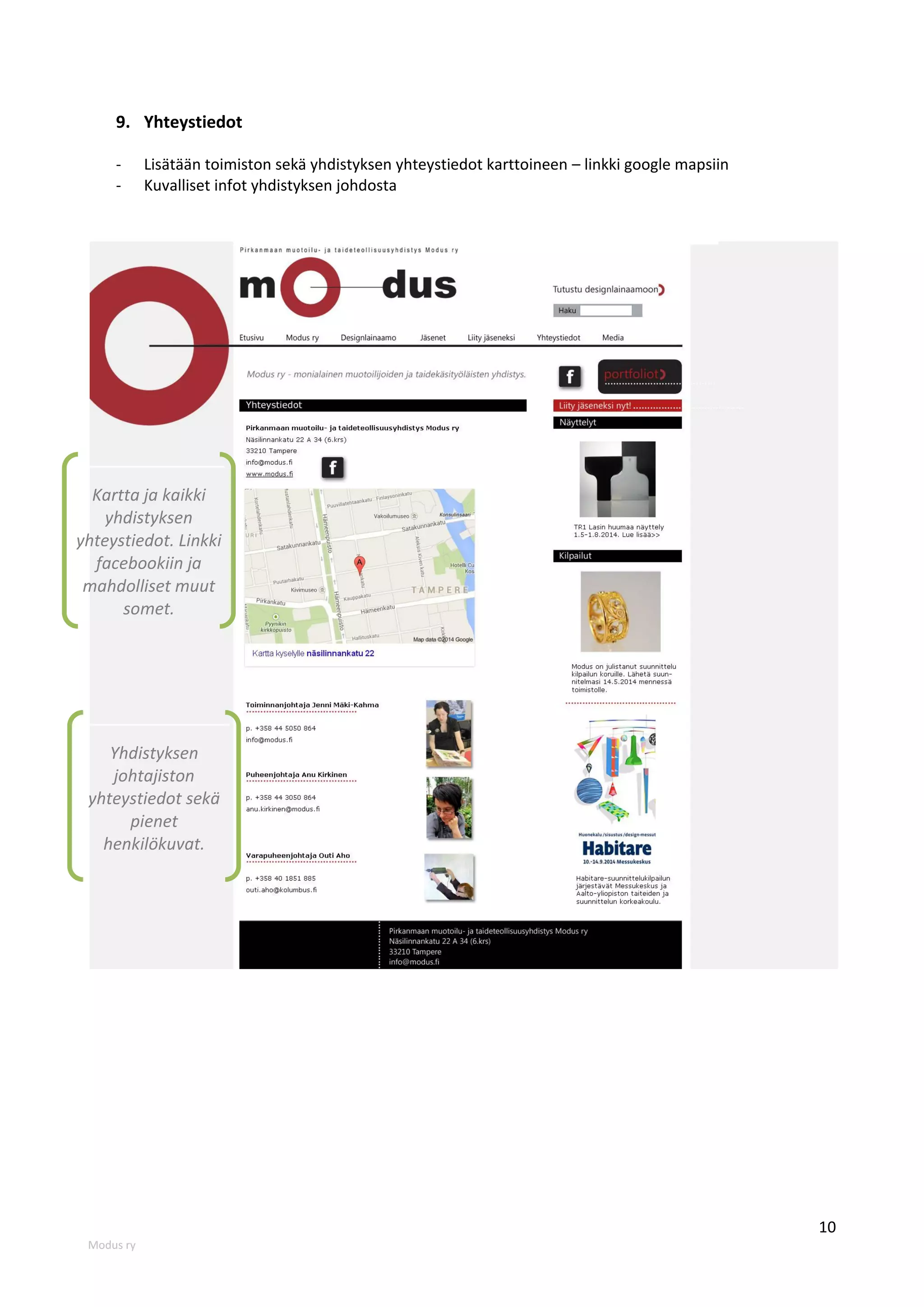 Modus, web -design | PDF