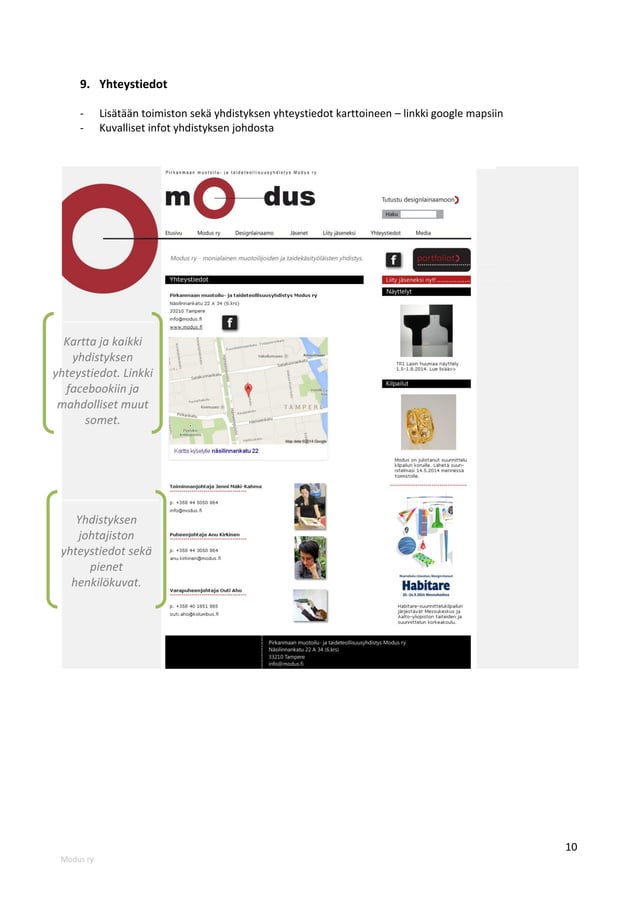 Modus, web -design | PDF