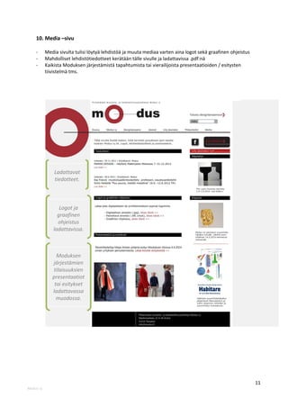 Modus, web -design | PDF