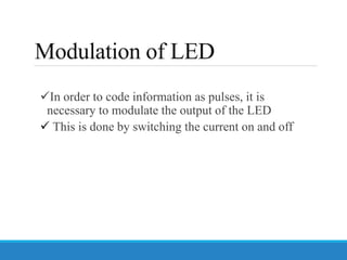 Modulation of LED | PPTX