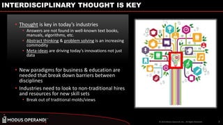 Modus Operandi | PPTX