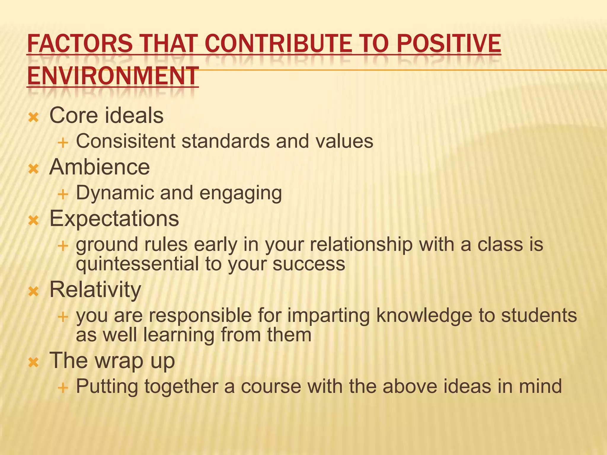 Mod v learning environment | PPT