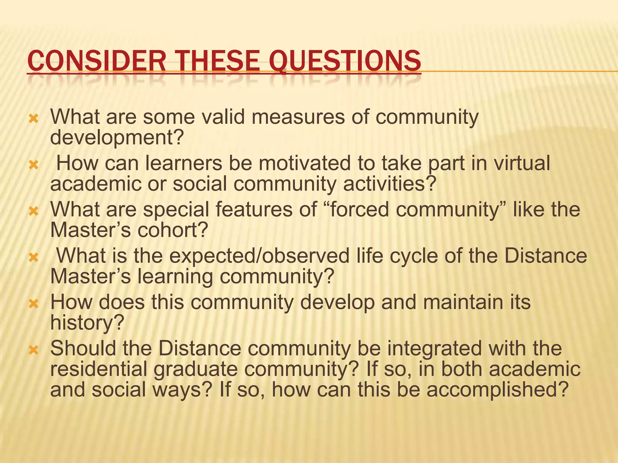 Mod v learning environment | PPT