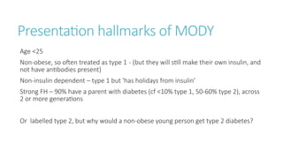 MODYLADA Classification of Diabetes.pptx