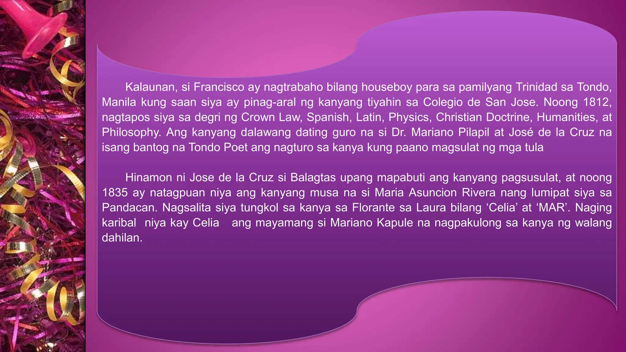 Florante at Laura Filipino 8 MODYUL-1-4TH-KWARTER.pptx Florante at Laura Filipino 8 MODYUL-1-4TH-KWARTER.pptx