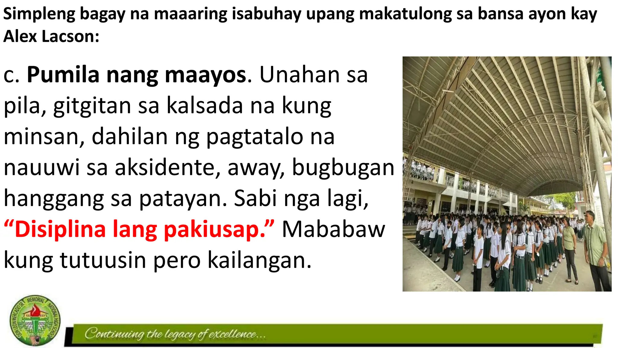 Modyul pagmamahal sa ating bayan-10.pptx