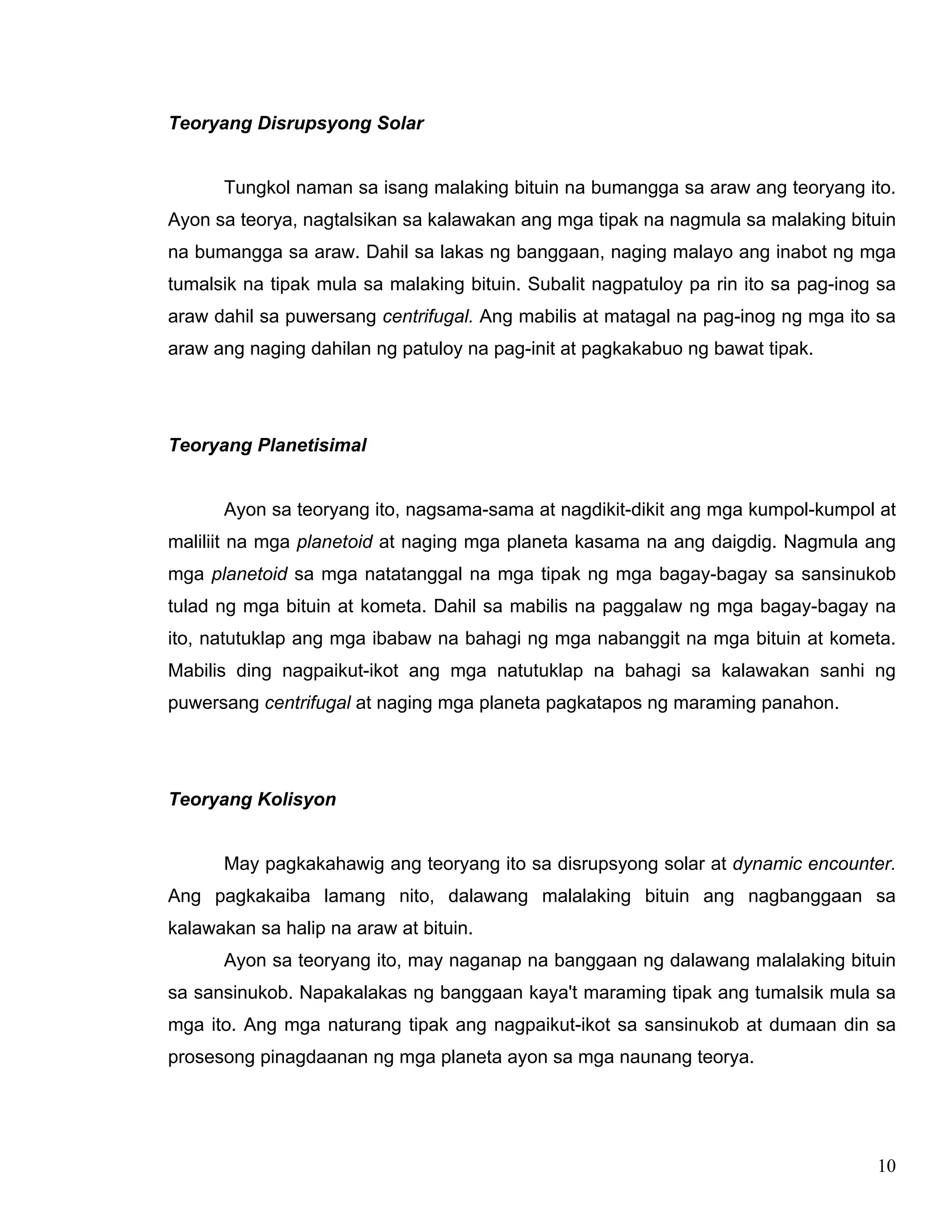 Modyul 01 hegrapiya ng daigdig | PDF