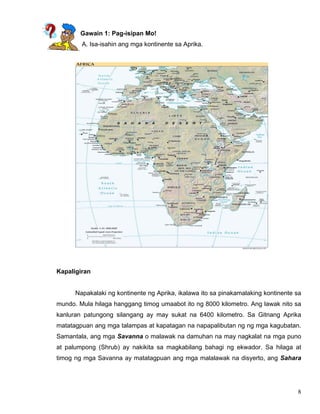 Modyul 06 sinaunang aprika | PDF