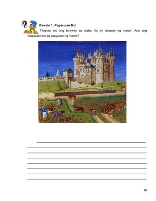 Modyul 09 sistemang piyudal ok | PDF