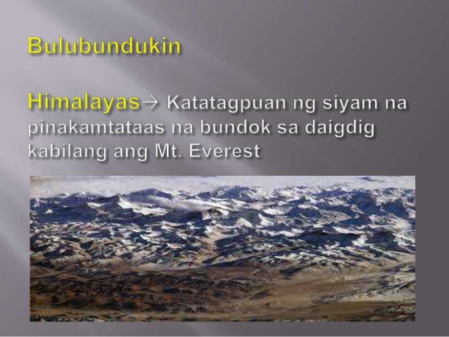 Kalagayan Ng Heograpikal Ng Asya