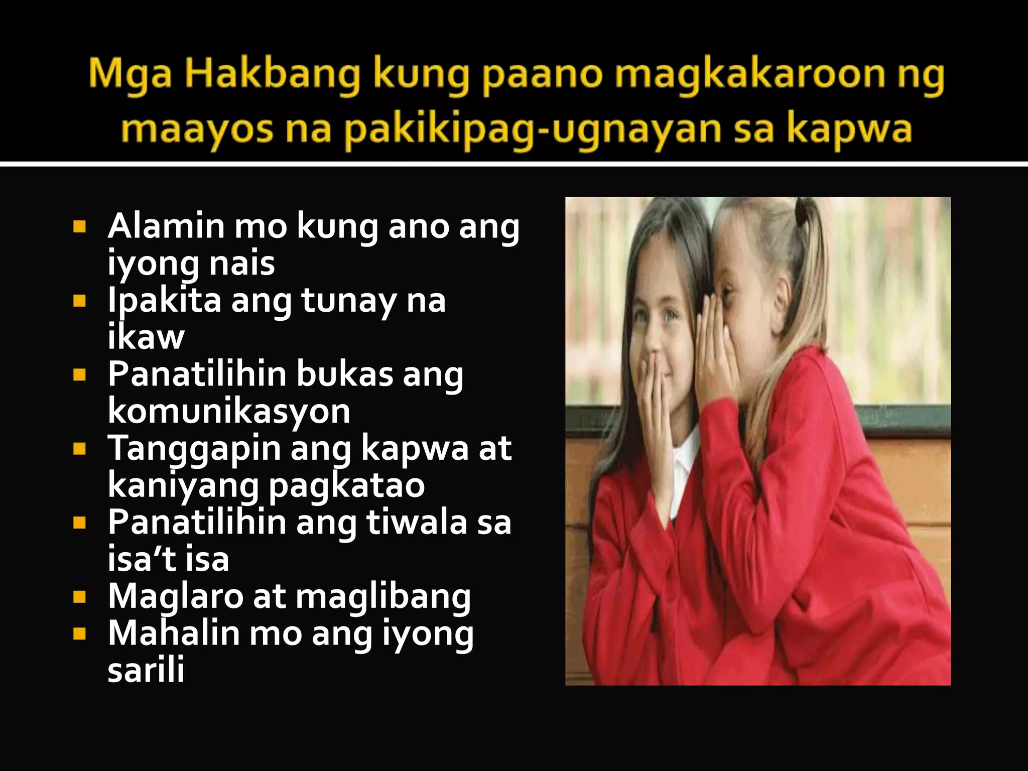 Modyul 1. mga angkop at inaasahang kakayahan at kilos sa panahon ng ...