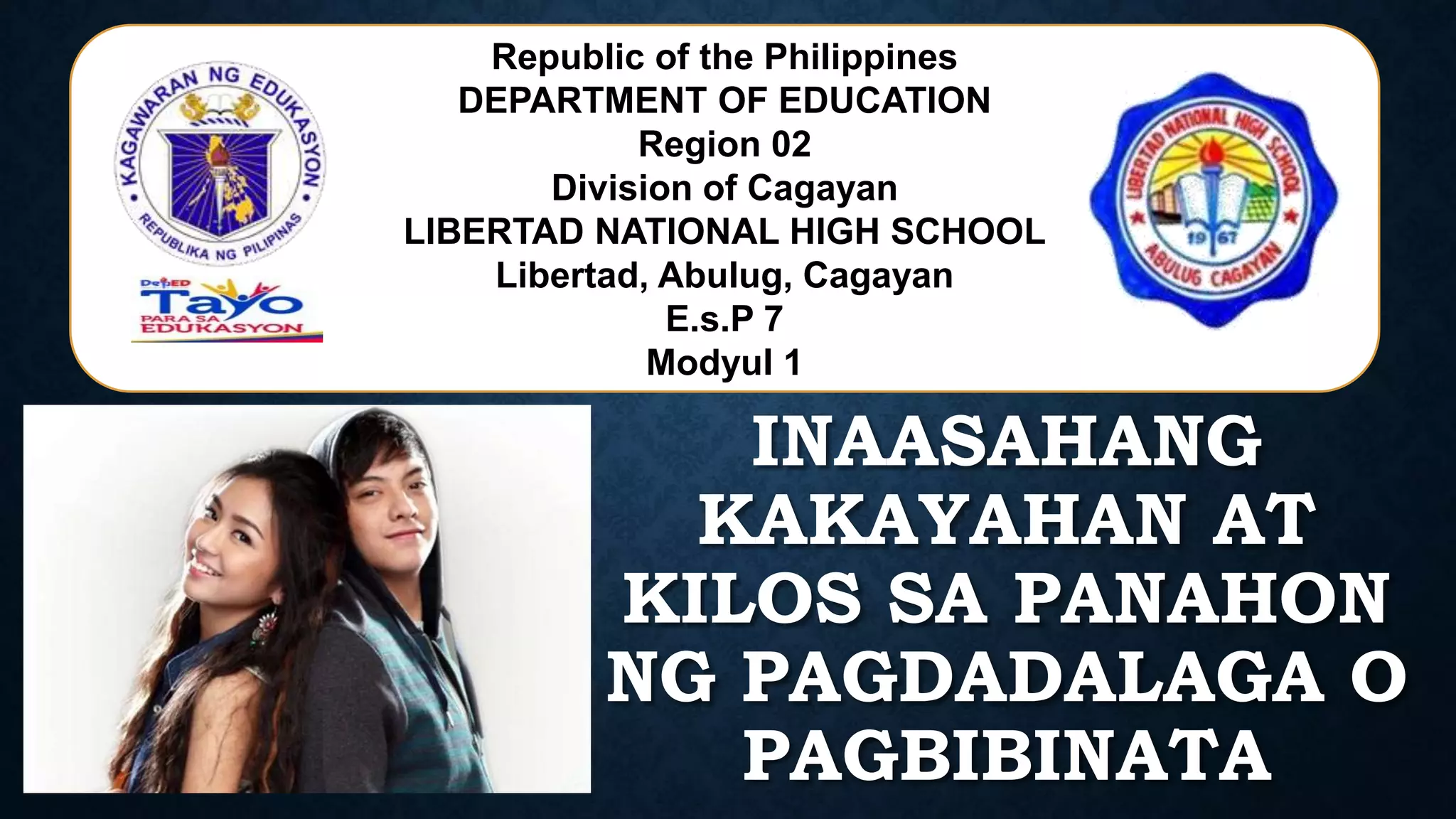 Pagbibinata at Pagdadalaga | PPTX