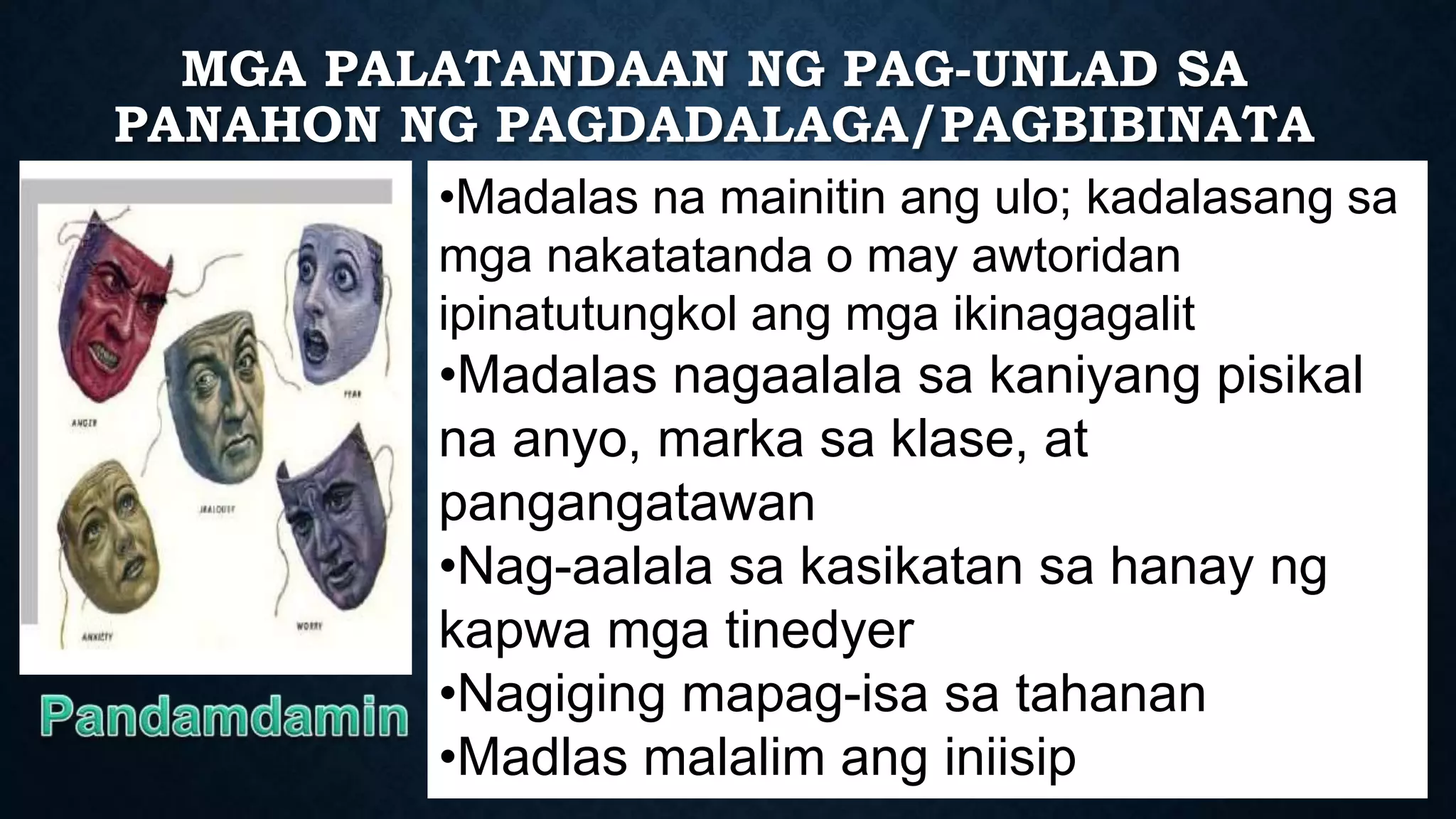 Pagbibinata at Pagdadalaga | PPTX