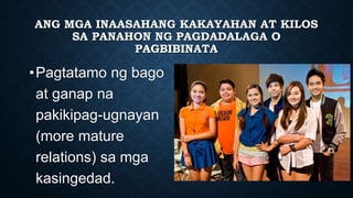 Pagbibinata at Pagdadalaga | PPTX