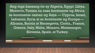 modyul 1.pptx mga akdang pampanitikan ng Mediterranean | PPTX