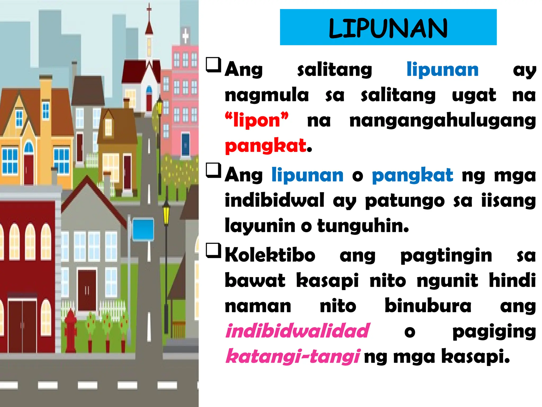 EsP 9: Modyul 1 LAYUNIN NG LIPUNAN:KABUTIHANG ANLAHAT | PPTX