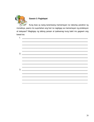 Modyul 10 bourgeoisie, merkantelismo at monarkiyang nasyona | PDF