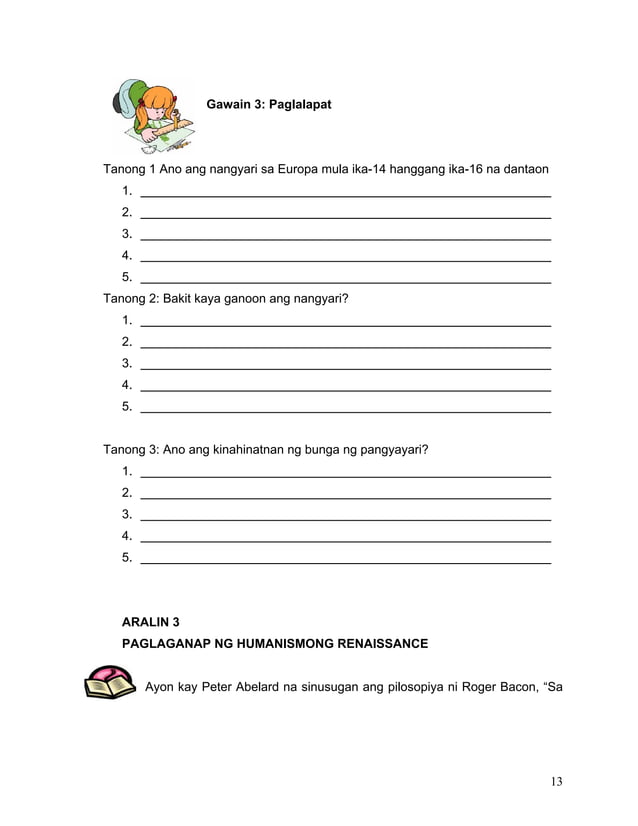 Modyul 11 ang renaissance muling pagsilang- | PDF