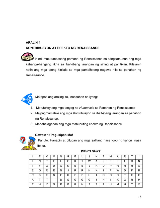 Modyul 11 ang renaissance muling pagsilang- | PDF