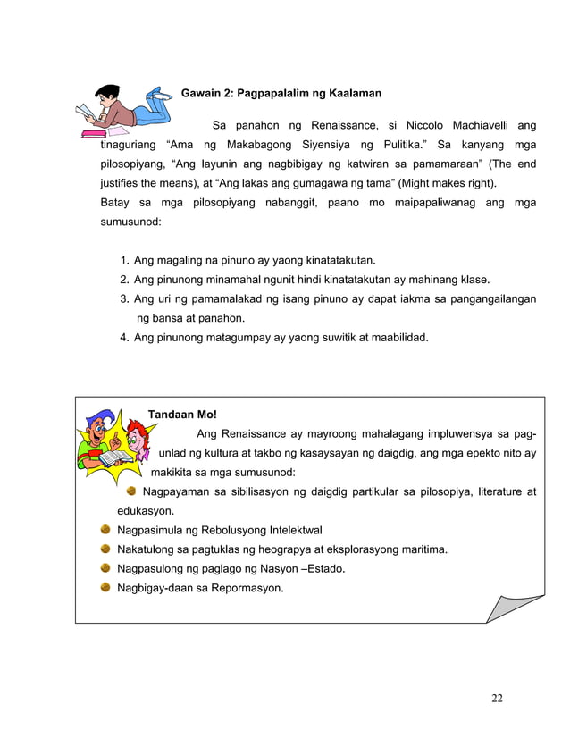 Modyul 11 ang renaissance muling pagsilang- | PDF