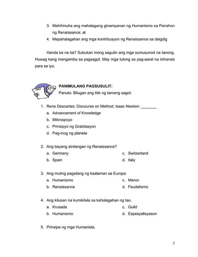 Modyul 11 ang renaissance muling pagsilang- | PDF