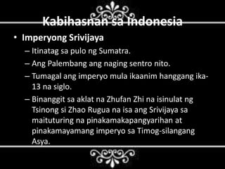 Modyul 11 sinaunang timog silangang asya | PPTX