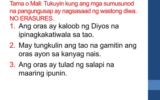 EsP 9-Modyul 12 | PPTX