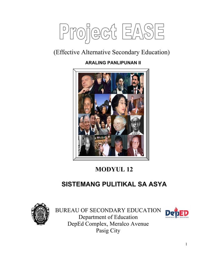 Modyul 12 sistemang pulitikal sa asya | PDF