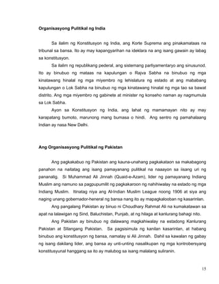 Modyul 12 sistemang pulitikal sa asya | PDF