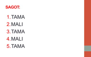 EsP 9-Modyul 13 | PPTX