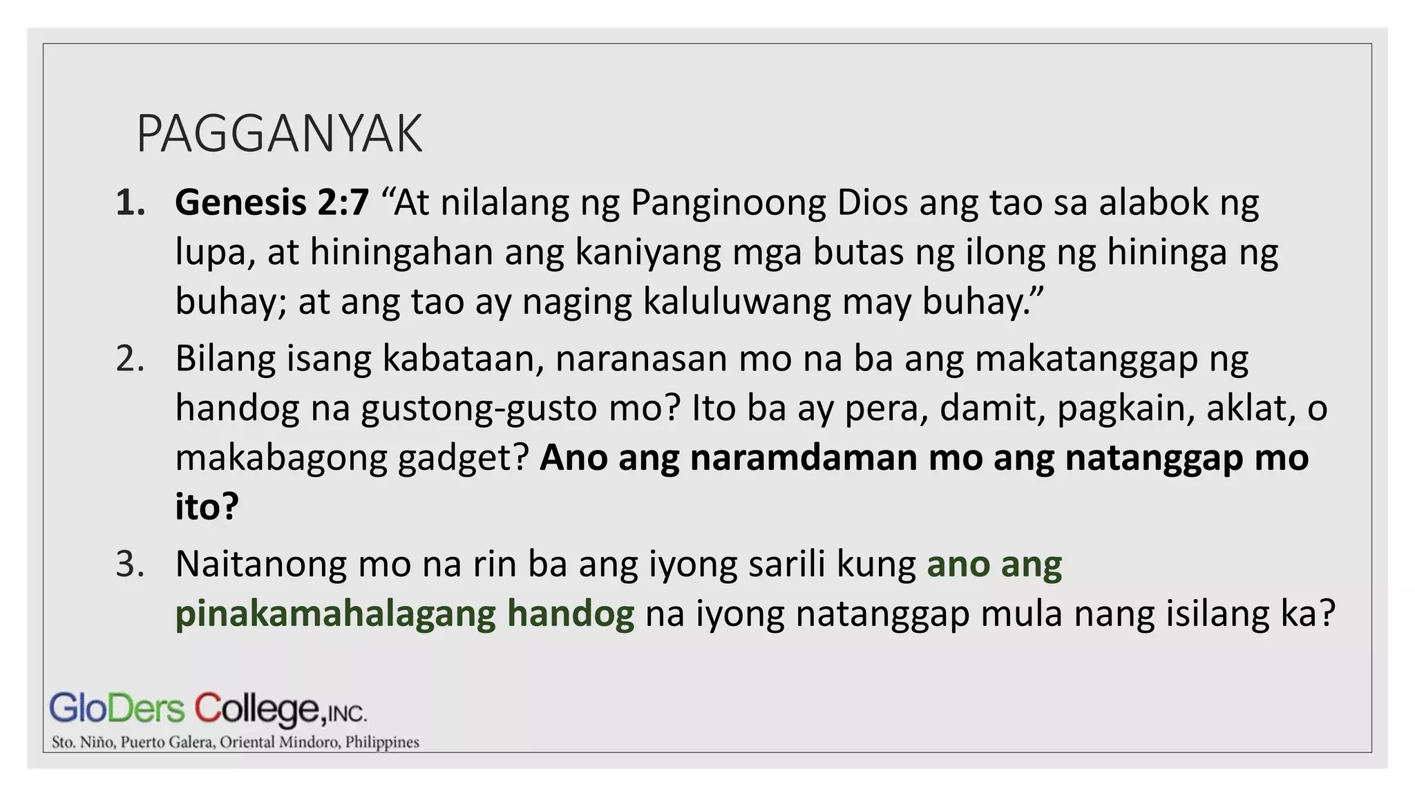 ESP 10 Module 13 | PPTX