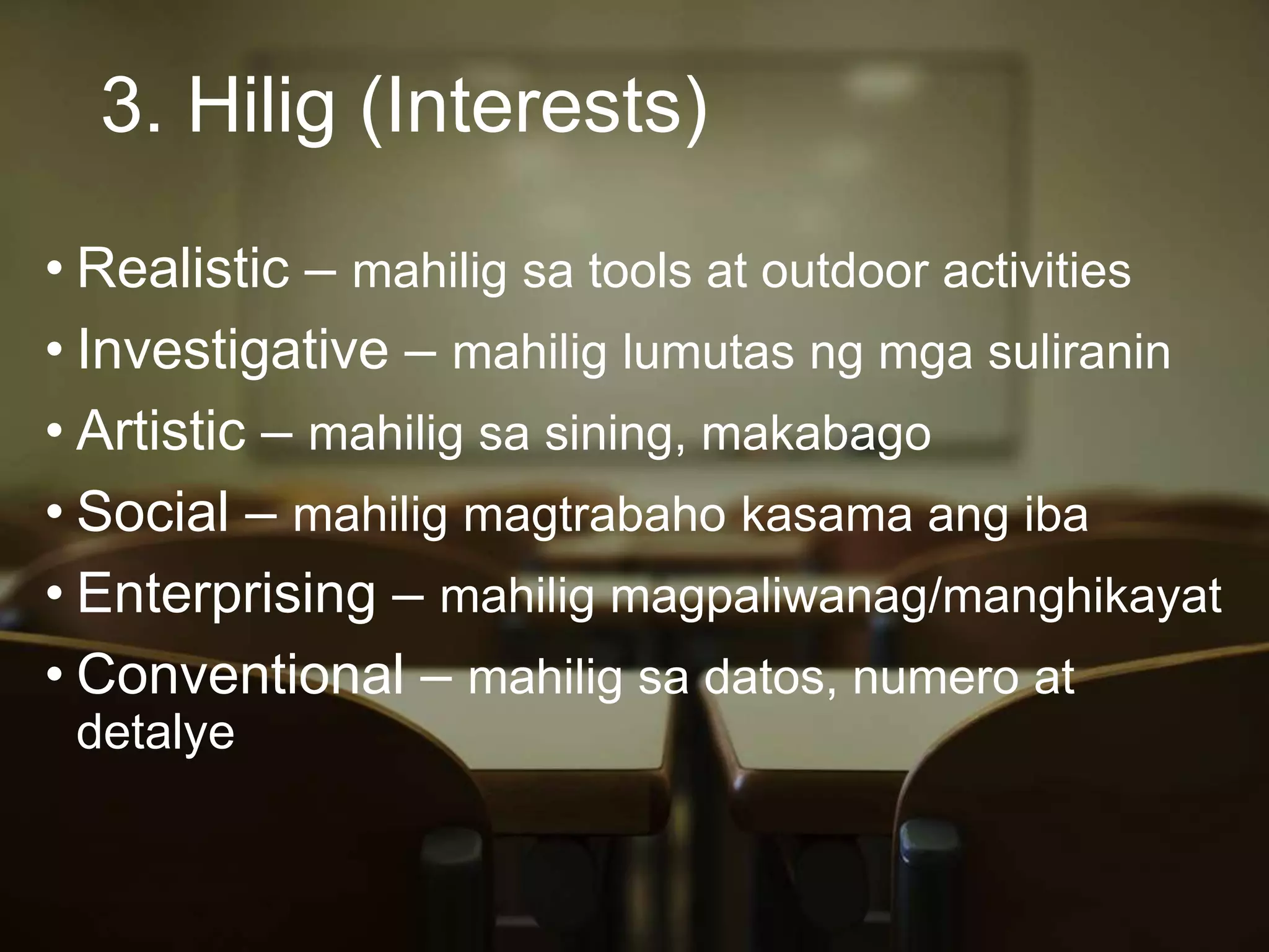 Modyul 13 Pansariling Salik sa Pagpili ng Kursong Akademiko, teknikal ...