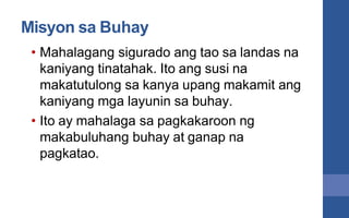 Modyul14-PERSONAL NA PAHAYAG NG MISYON SA BUHAY.pptx