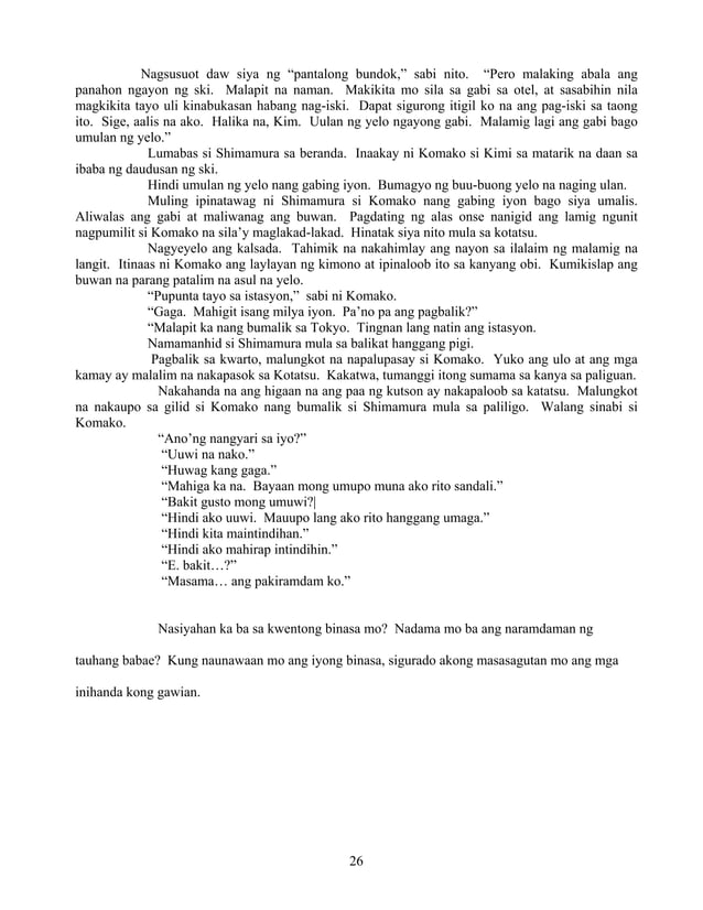 Modyul 14 pagsusuri ng akda batay sa teoryng feminismo | PDF