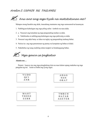 Modyul 14 pagsusuri ng akda batay sa teoryng feminismo | PDF