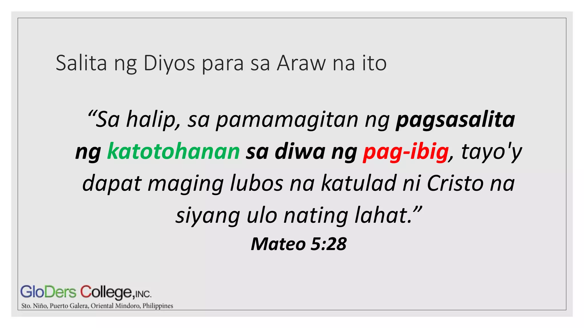 ESP 10 Module 15 | PPTX