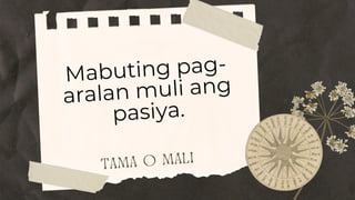 MODYUL 15 Edukasyon sa pagpapakatao .pdf