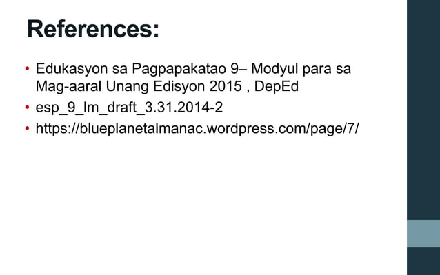 EsP 9-Modyul 16 | PPTX