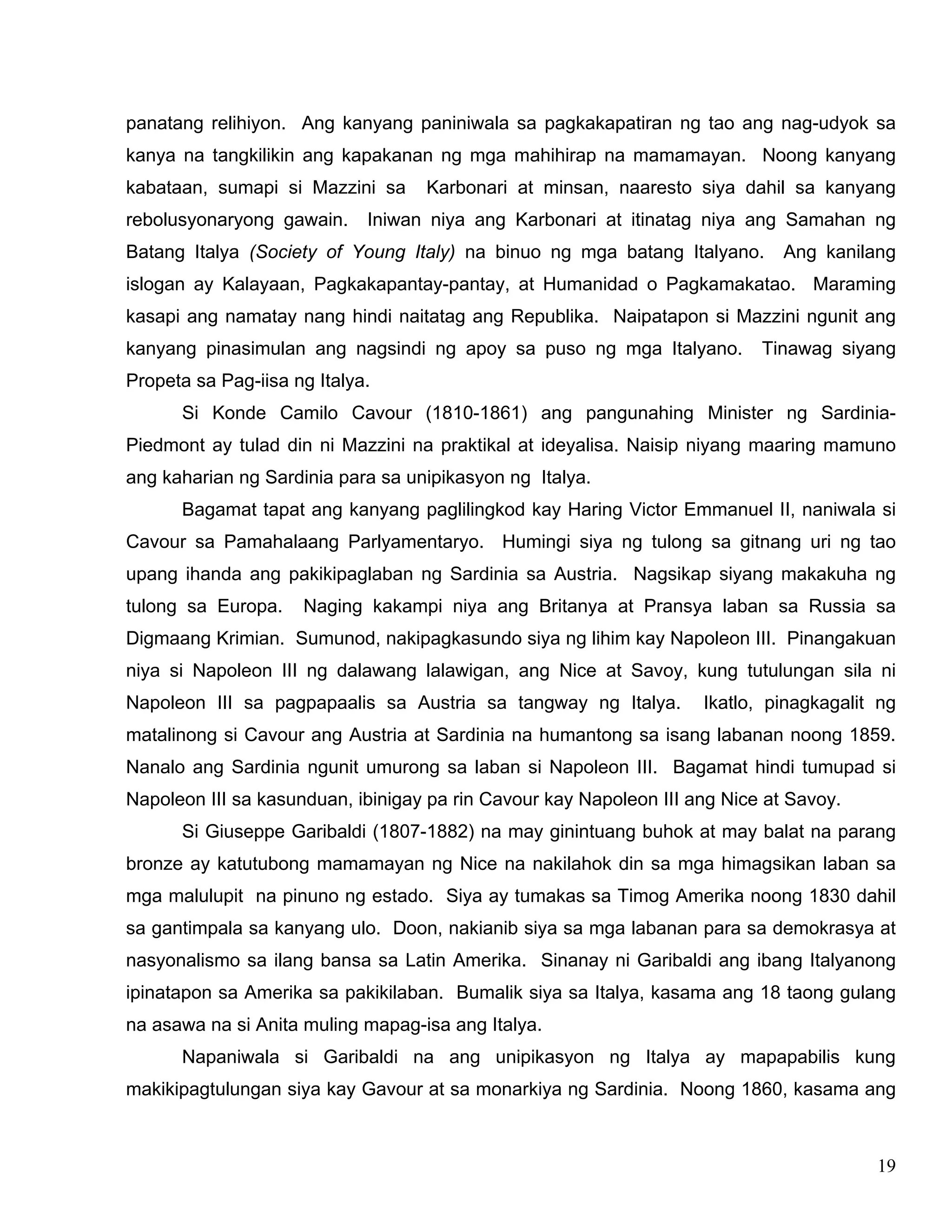 Modyul 16 ang pag-unlad ng nasyonalismo | PDF