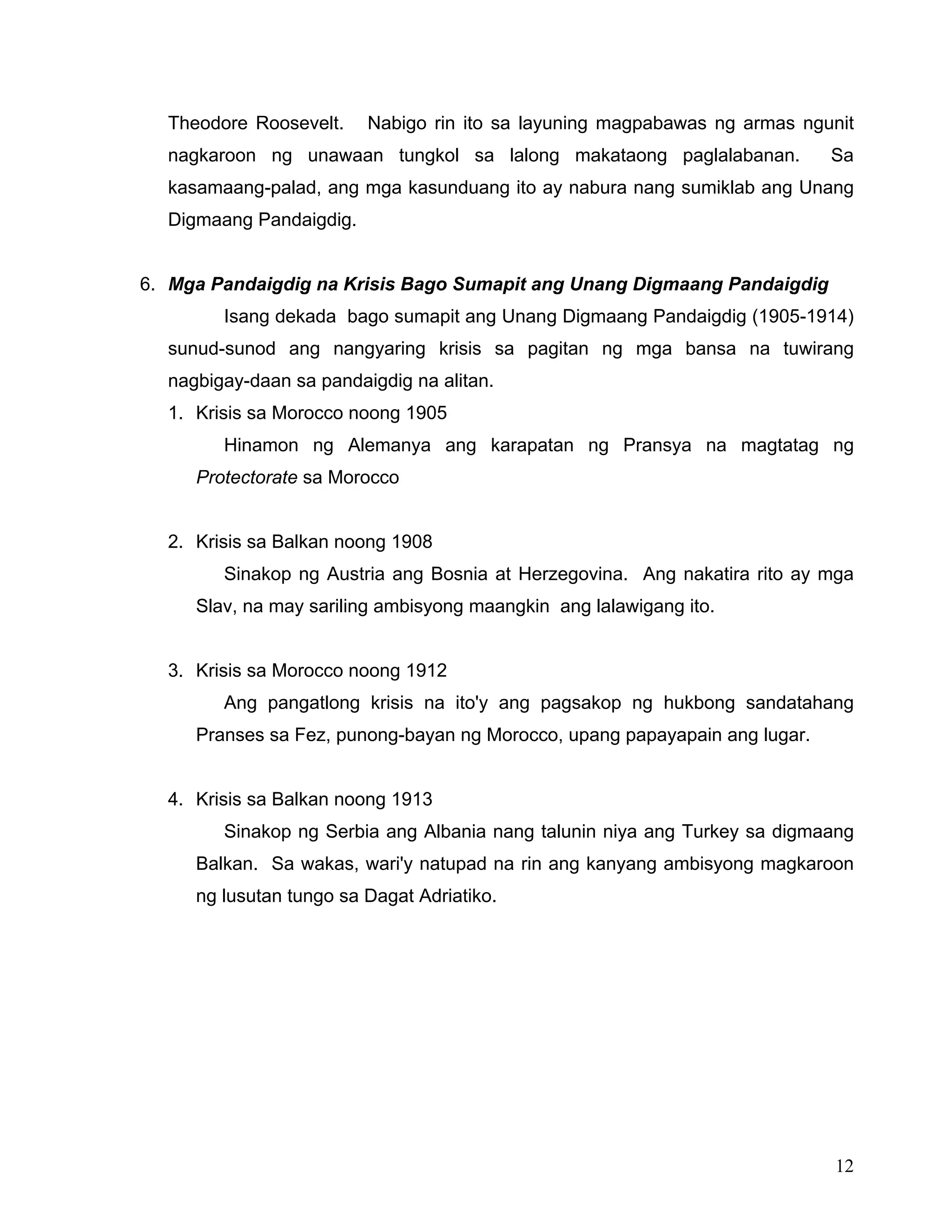 Modyul 17 labanan ng mga bansa sa daigdig | PDF