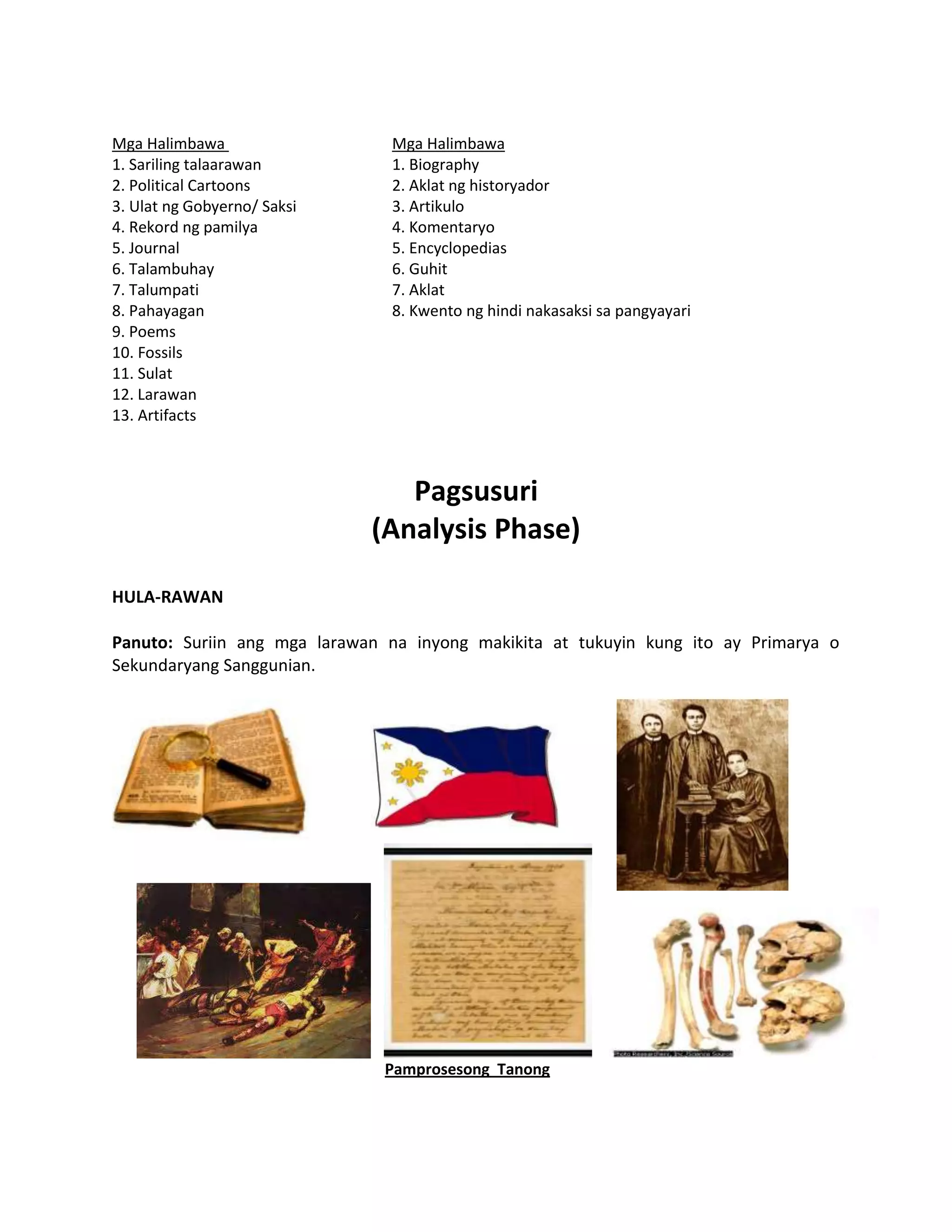 Modyul 1 gawain 1 sanggunian (division of paranaque and san juan ...