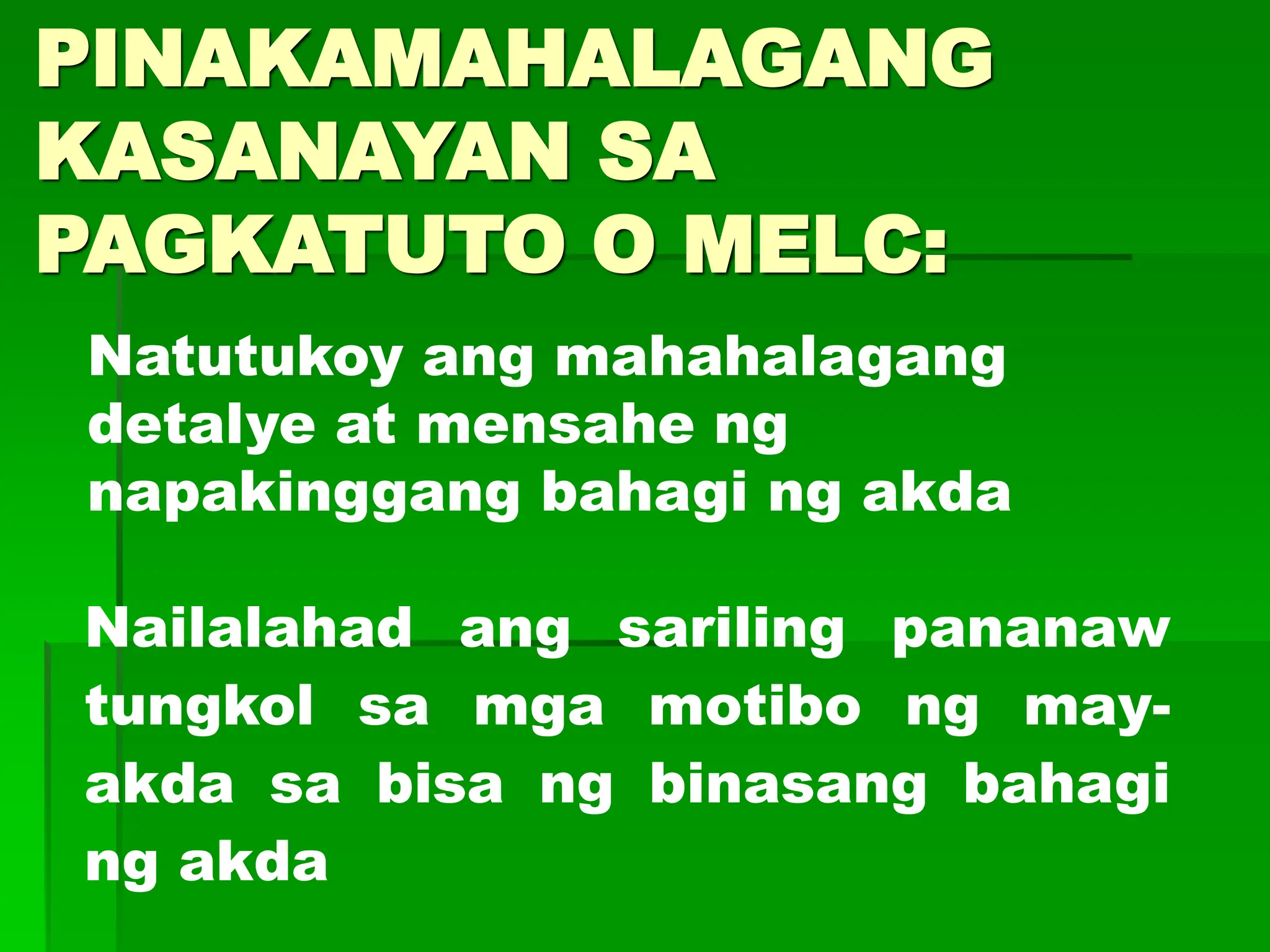 Modyul 1 Para sa Sariling Pagkatuto Kaligirang Pangkasaysayan ng Ibong Adarna (1).ppt